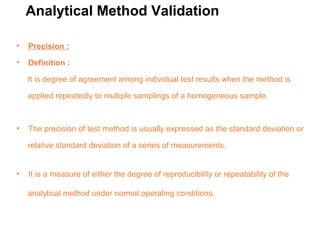 Assay-Method validation-PPT _slide | PPT