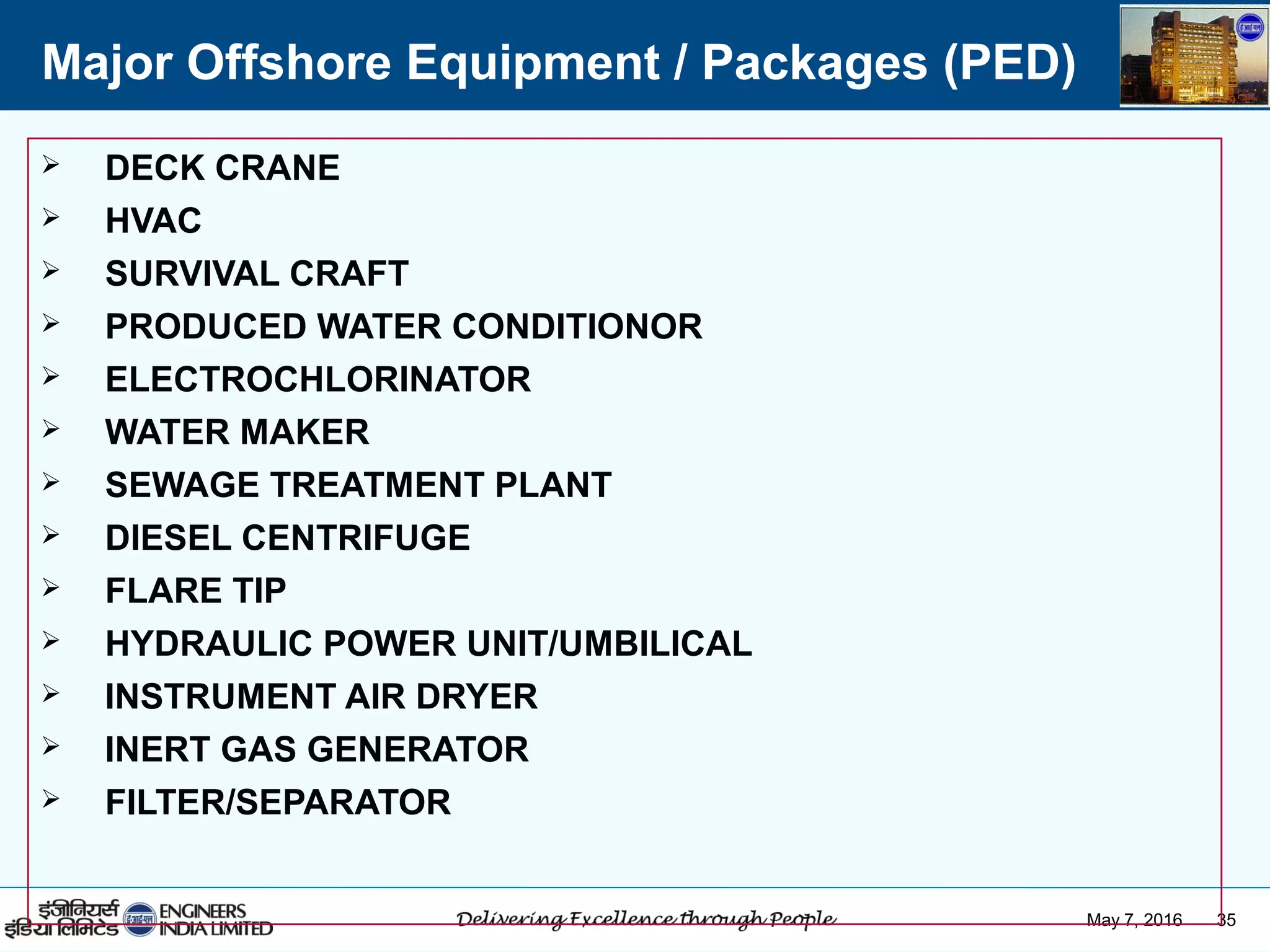 Offshore packages | PPT