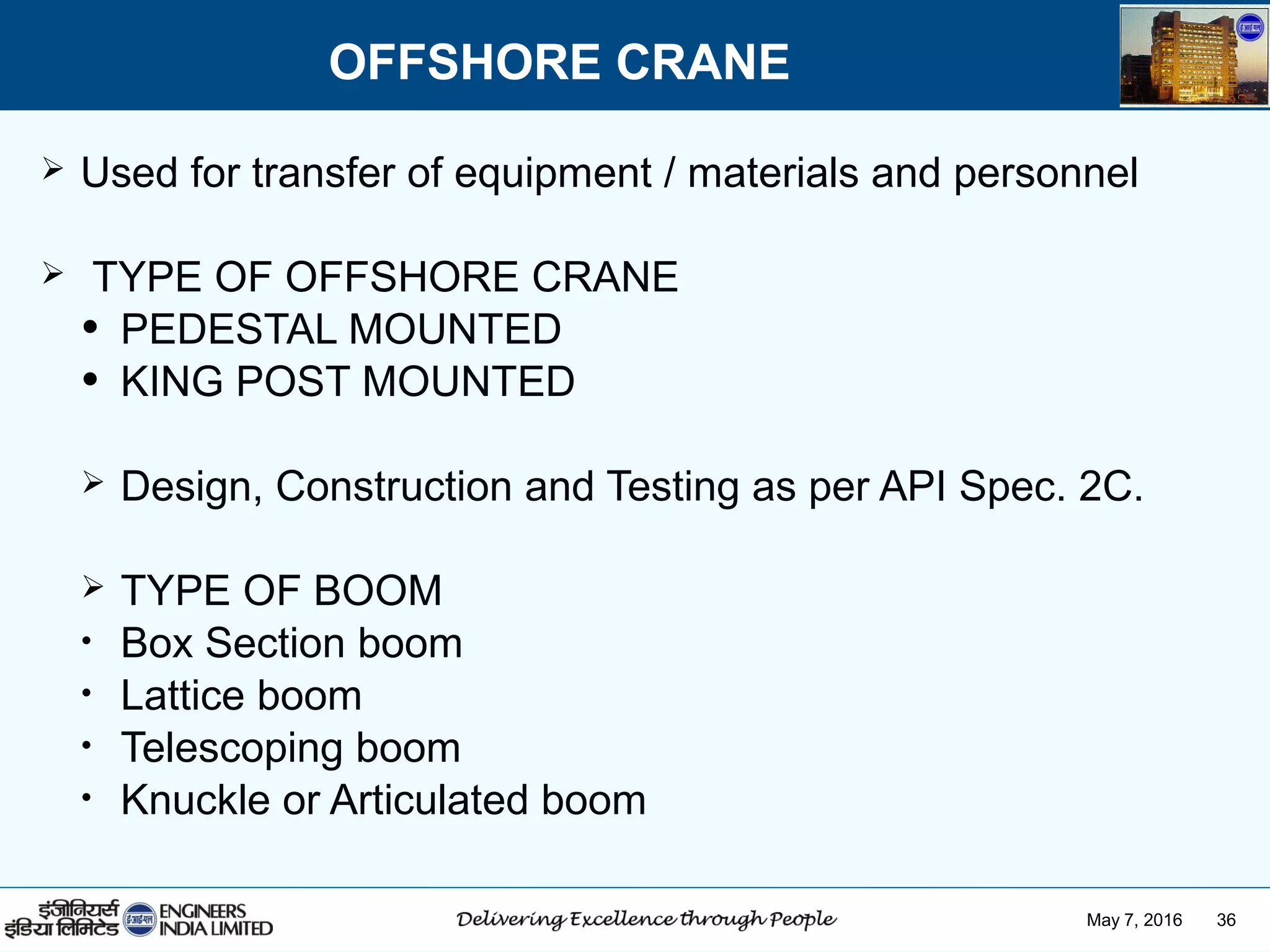 Offshore packages | PPT