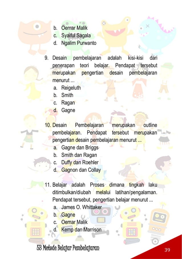 53 metode belajar dan pembelajaran beserta aplikasinya | PDF 53 metode belajar dan pembelajaran beserta aplikasinya | PDF