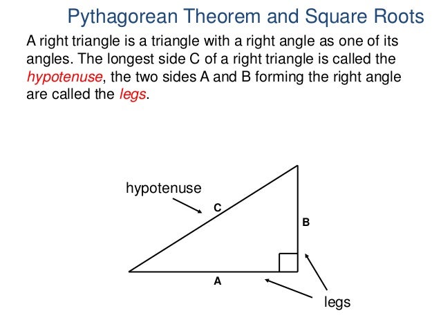 53 pythagorean theorem and square roots