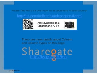 SharePoint Lesson #53: Custom Lists in SP2013 | PDF