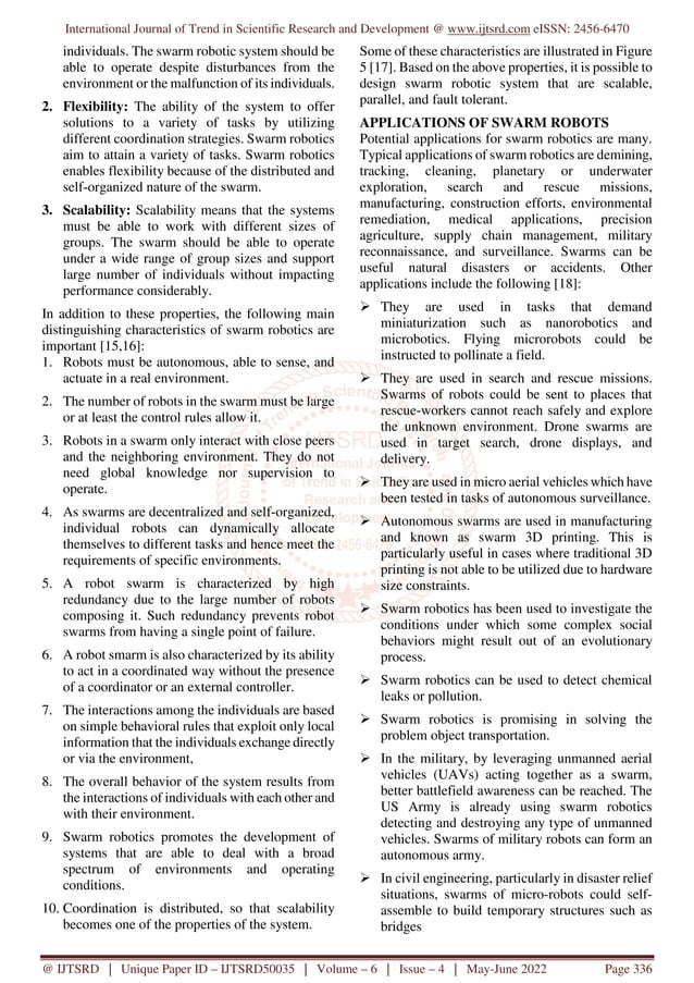 Swarm Robotics An Overview Pdf