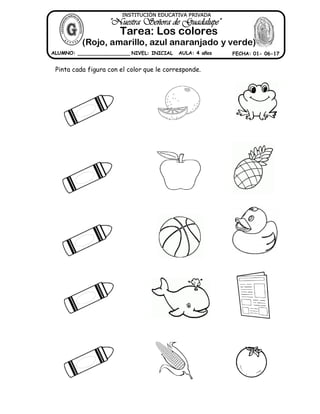 53 tarea colores | PDF