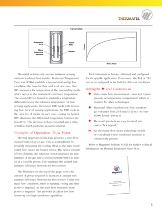 Thermal Dispersion Technology - Magnetrol | PDF