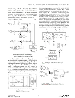 Static Synchronous Series Compensator (SSSC) with Superconducting ...