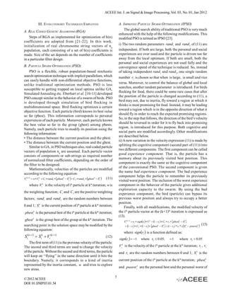 Design of Optimal Linear Phase FIR High Pass Filter using Improved ...