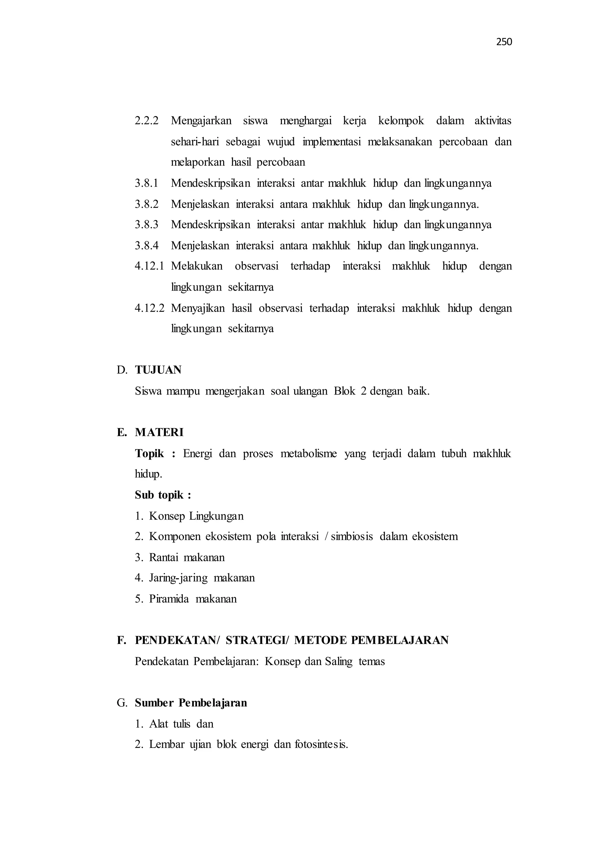 54. lampiran 66 rpp ujian blok | PDF