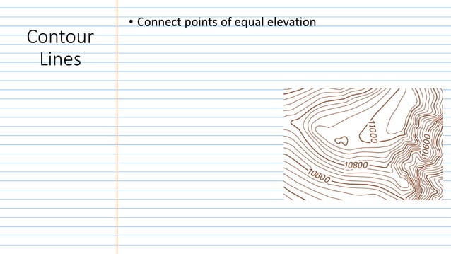 54. Topographical Maps Notes | PPT