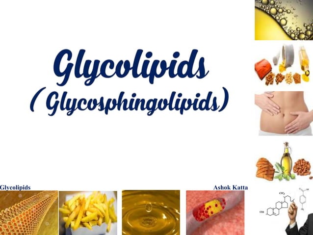 Complex Lipids (Phosholipids, Glycolipids and Lipoproteins) (Chemistry ...