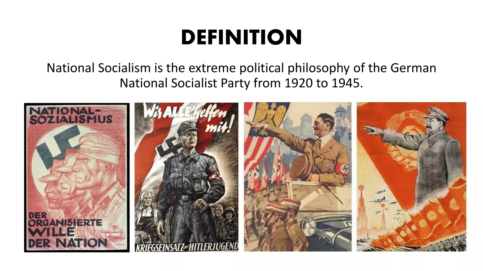 REVISION IGCSE CAMBRIDGE HISTORY: NATIONAL SOCIALISM | PPTX