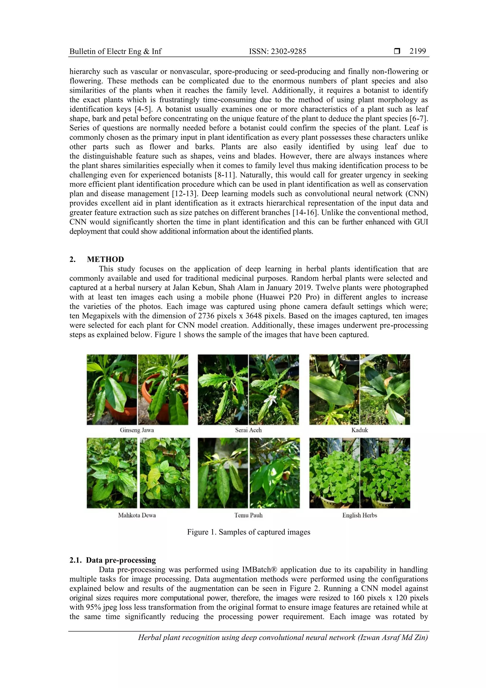 Herbal Plant Recognition Using Deep Convolutional Neural Network Pdf