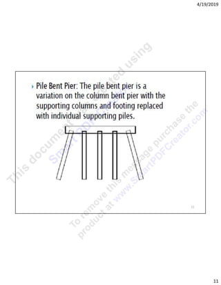 INTRODUCTION TO BRIDGE SUBSTRUCTURE DESIGN LECTURE NOTES | PDF