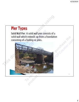 INTRODUCTION TO BRIDGE SUBSTRUCTURE DESIGN LECTURE NOTES | PDF