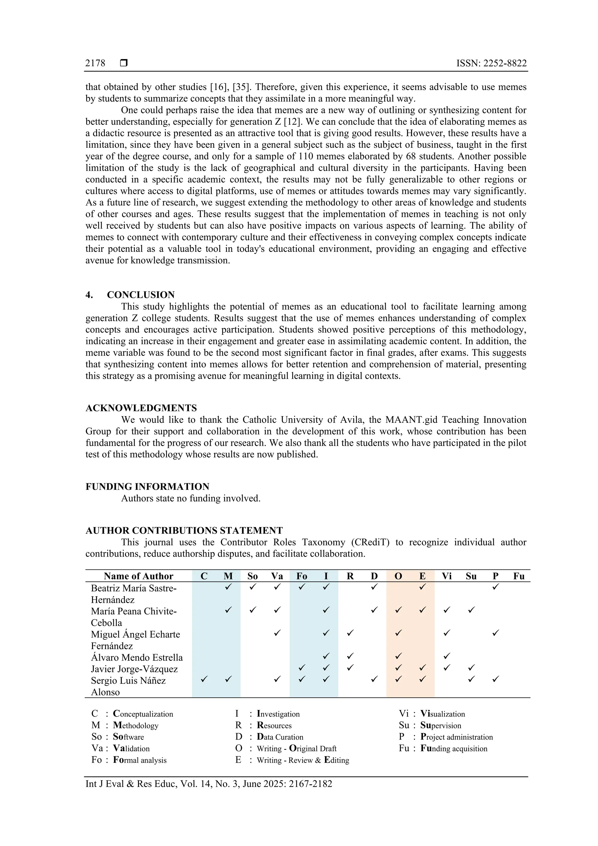 The impact of meme integration on university students’ active learning ...
