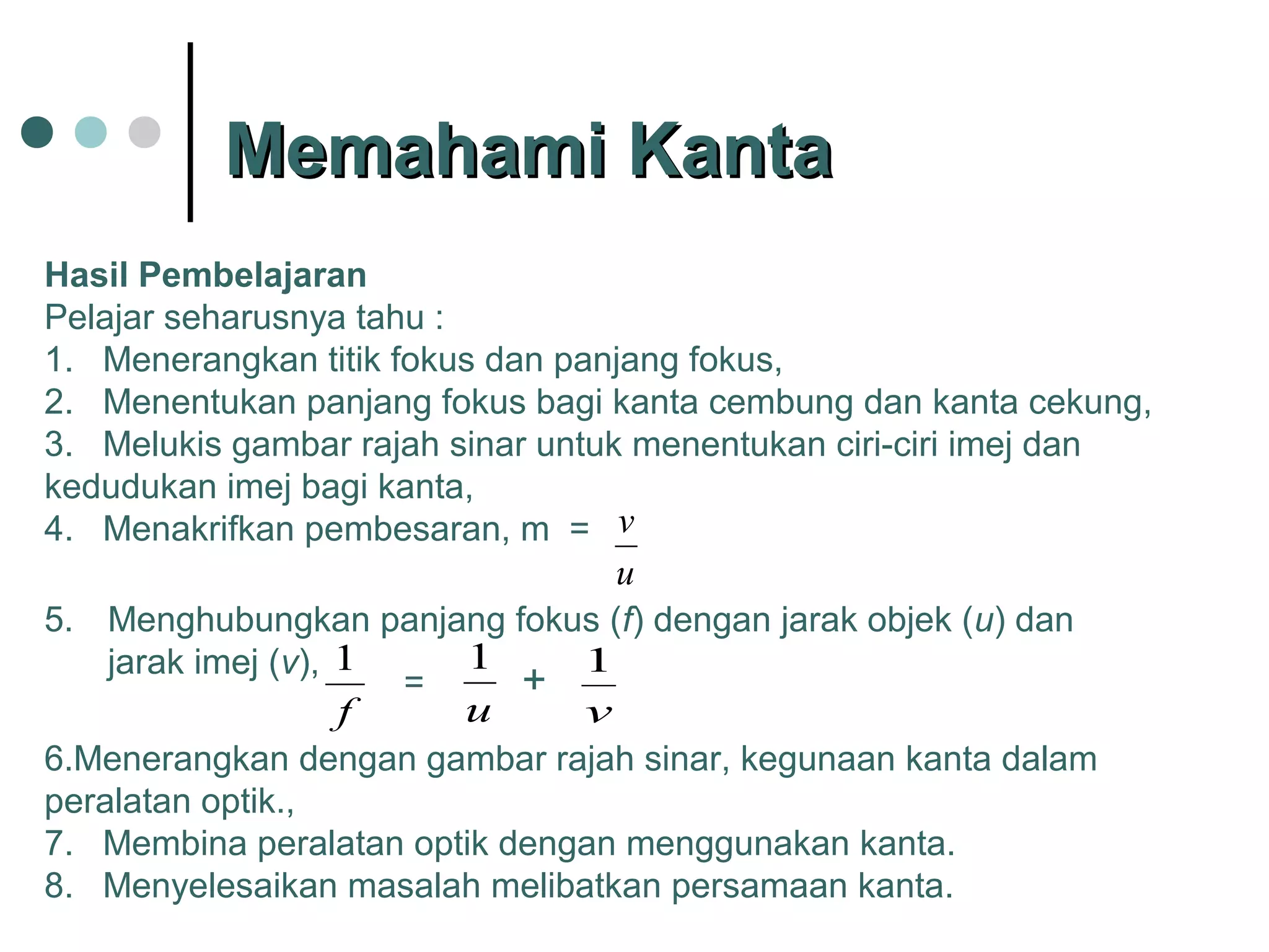 FIZIK TG 5 KANTA | PPT