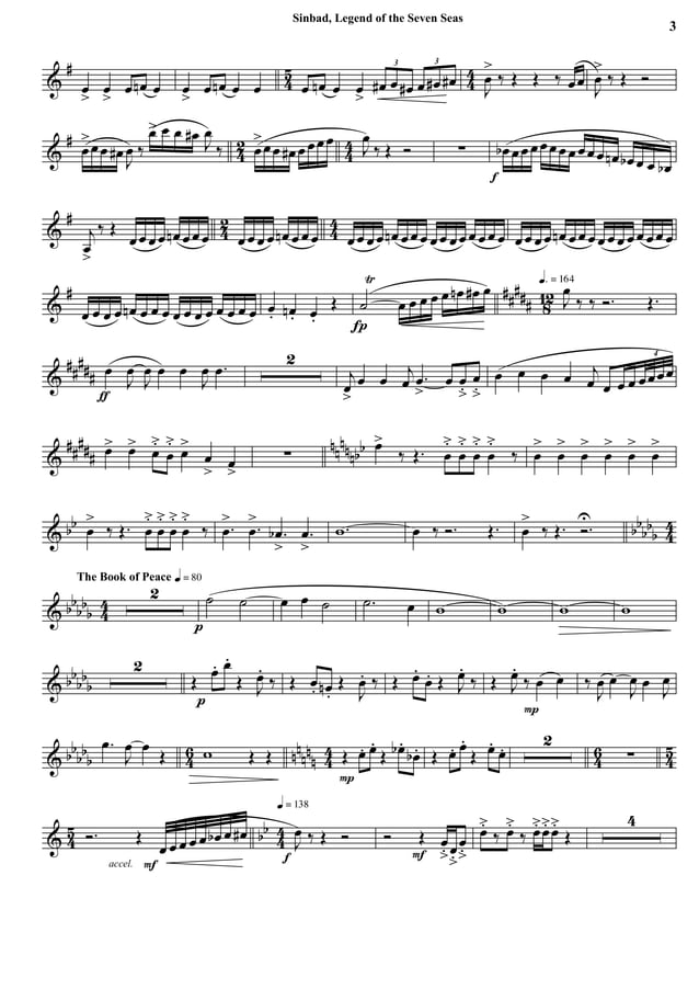 Sinbad - Legend of the Seven Seas - Harry Gregson-Williams - Set of ...