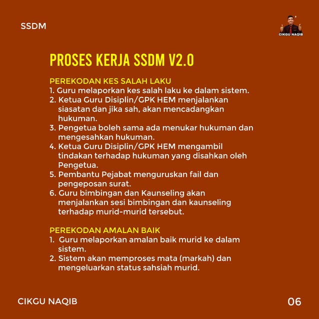 SSDM (Sistem Sahsiah Diri Murid) | PDF