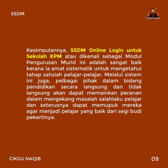 SSDM (Sistem Sahsiah Diri Murid) | PDF