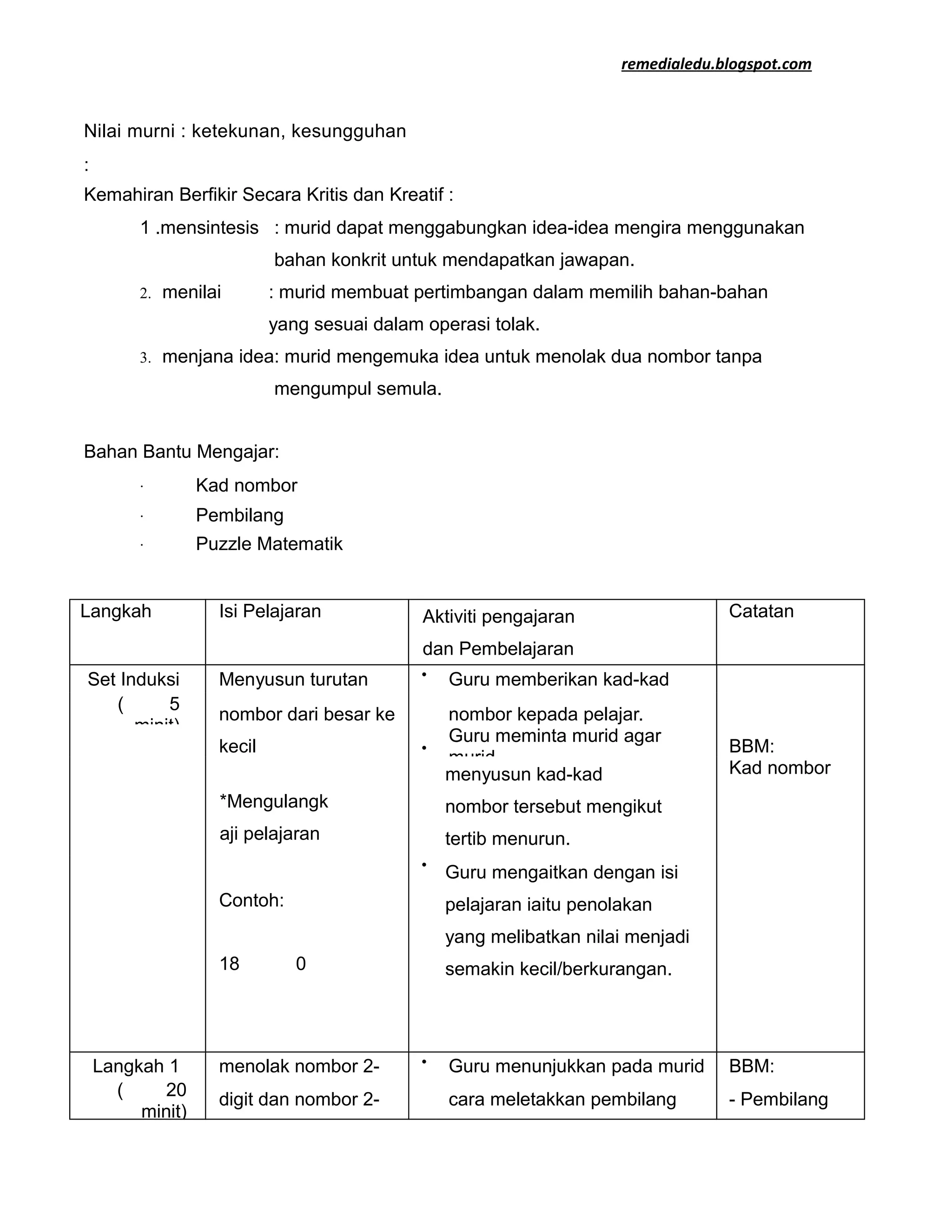 54014175 rph-tolak-tanpa-mengumpul-semula | DOC