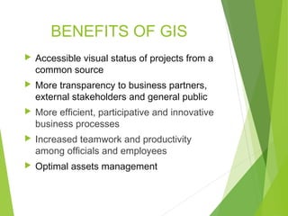 Benefits of Implementing GIS in DPWH Revised | PPT