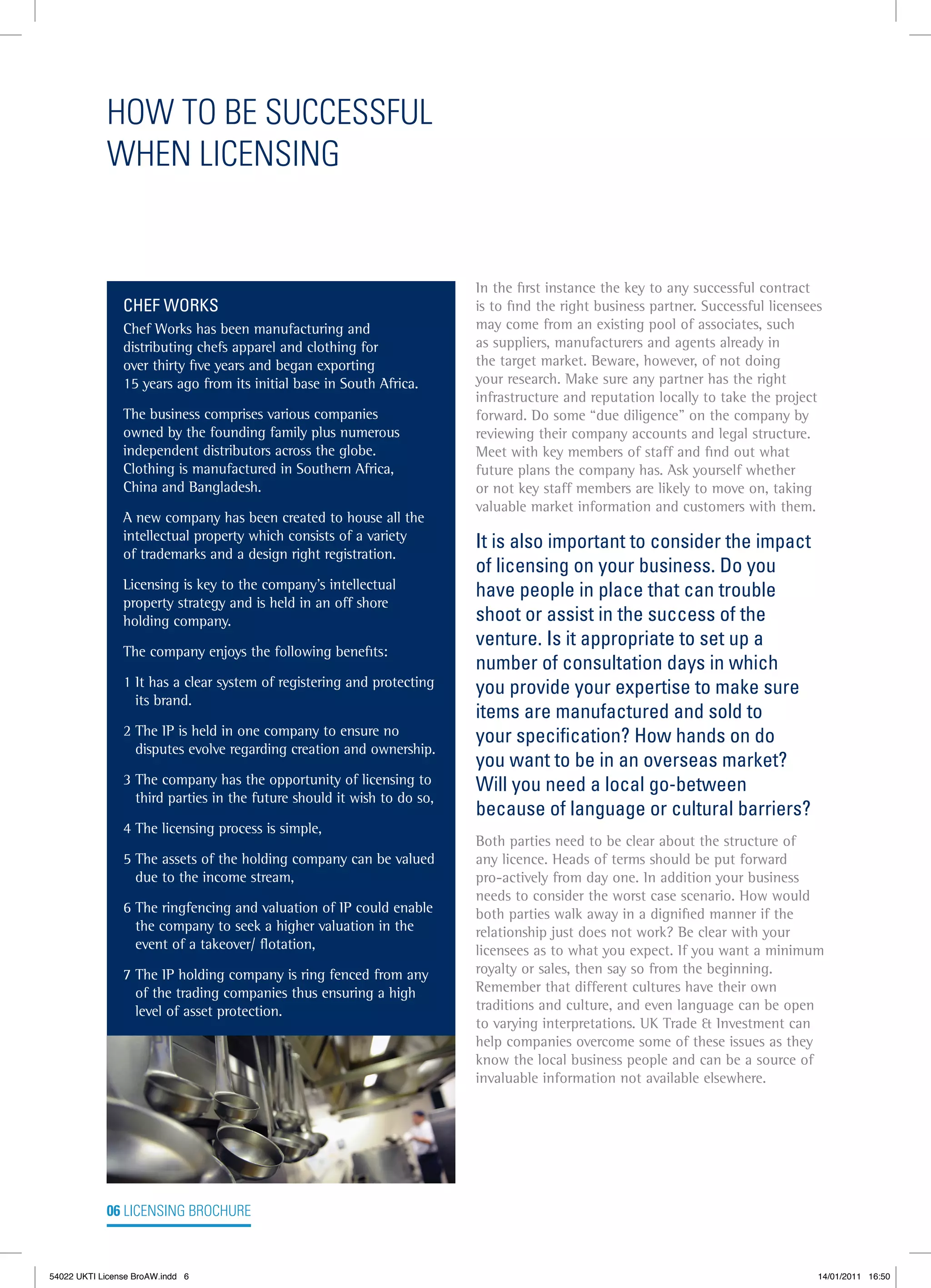 A Guide to international licensing | PDF