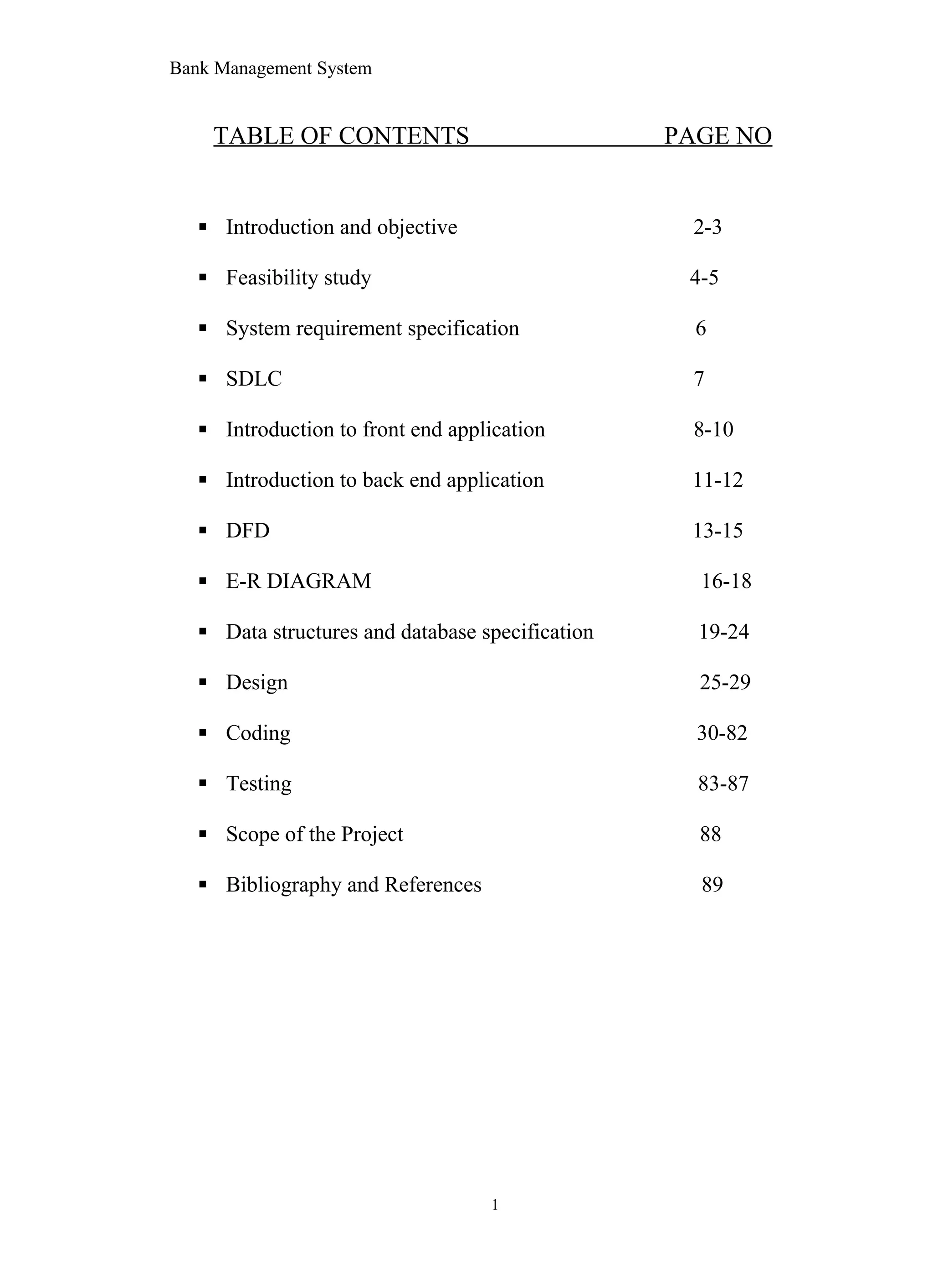54024405 project-report-banking-management-system | PDF 54024405 project-report-banking-management-system | PDF