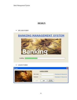 54024405 project-report-banking-management-system | DOC