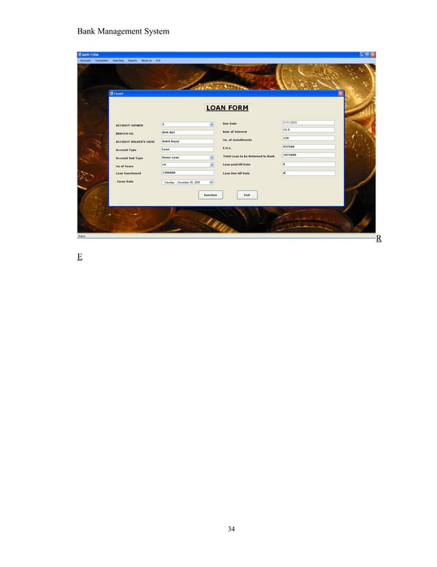 54024405 project-report-banking-management-system | PDF 54024405 project-report-banking-management-system | PDF