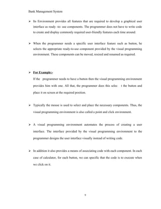 54024405 project-report-banking-management-system | DOC