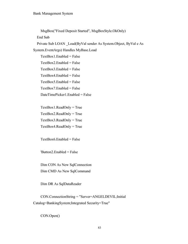 54024405 project-report-banking-management-system | PDF