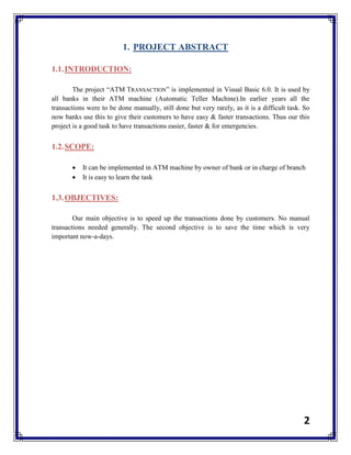 54039271 atm-project-report | PDF