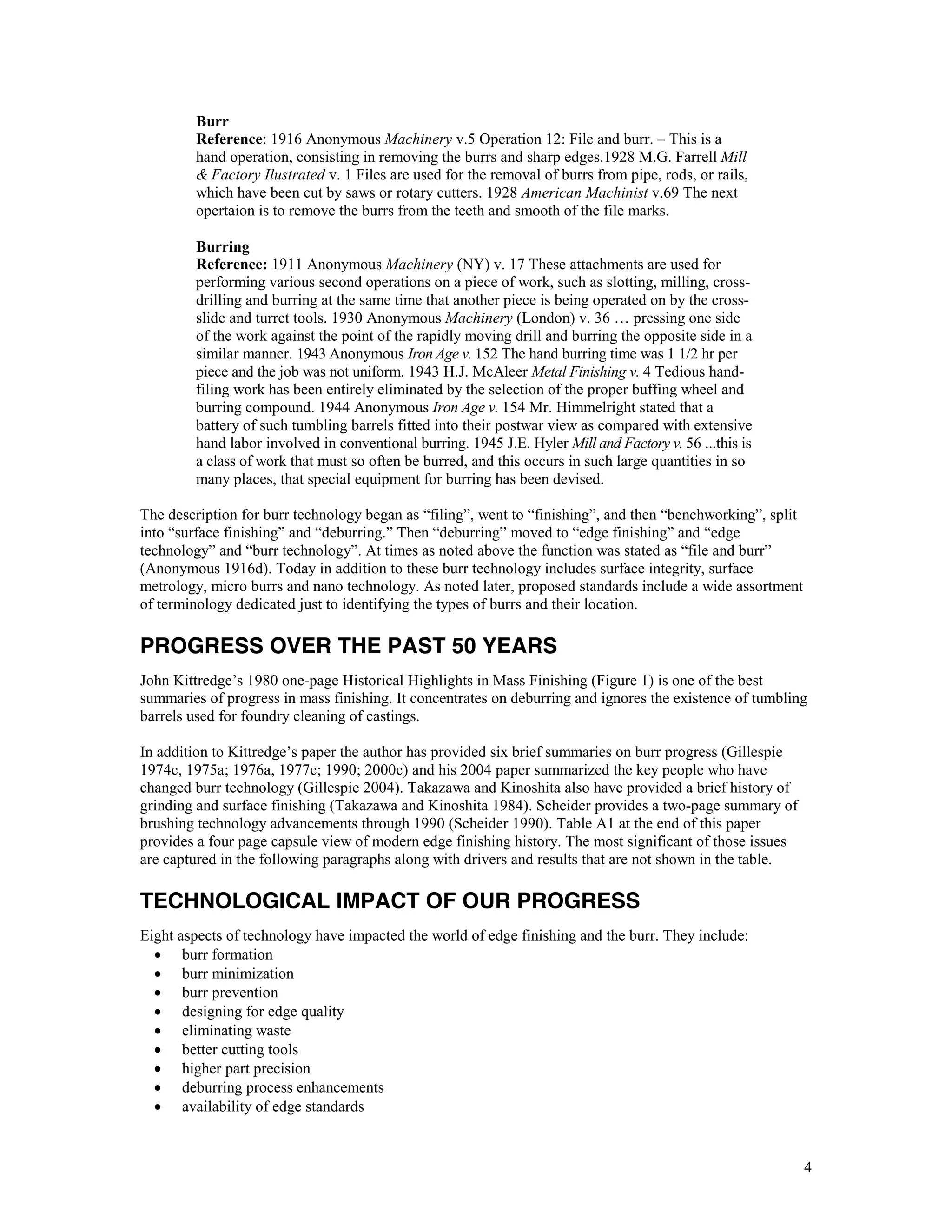 history-of-deburring | PDF