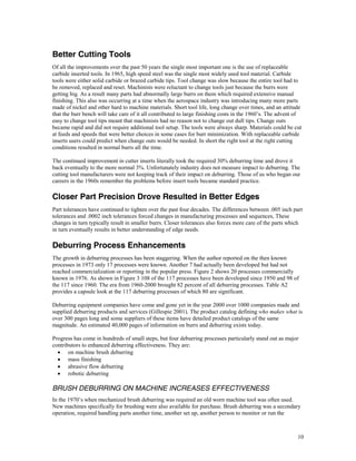 history-of-deburring | PDF