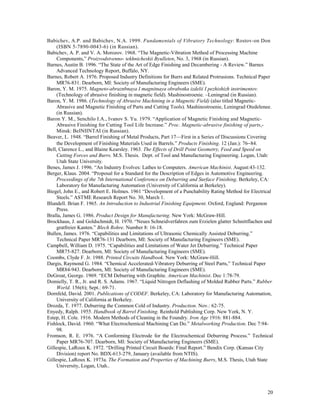 history-of-deburring | PDF