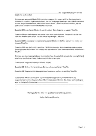 UCD Usability Evaluation Report | DOCX | Computer Software and Applications | Computing