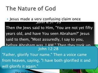 The Threefold nature of God - Trinity | PPT | Christianity | Religion ...