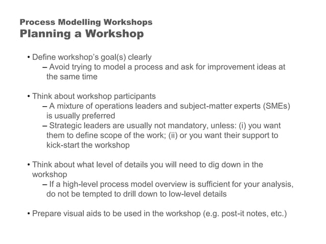 Business Process Management 101 Training | PDF