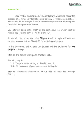 CI & CD- mobile application | PDF | Web Development | Internet