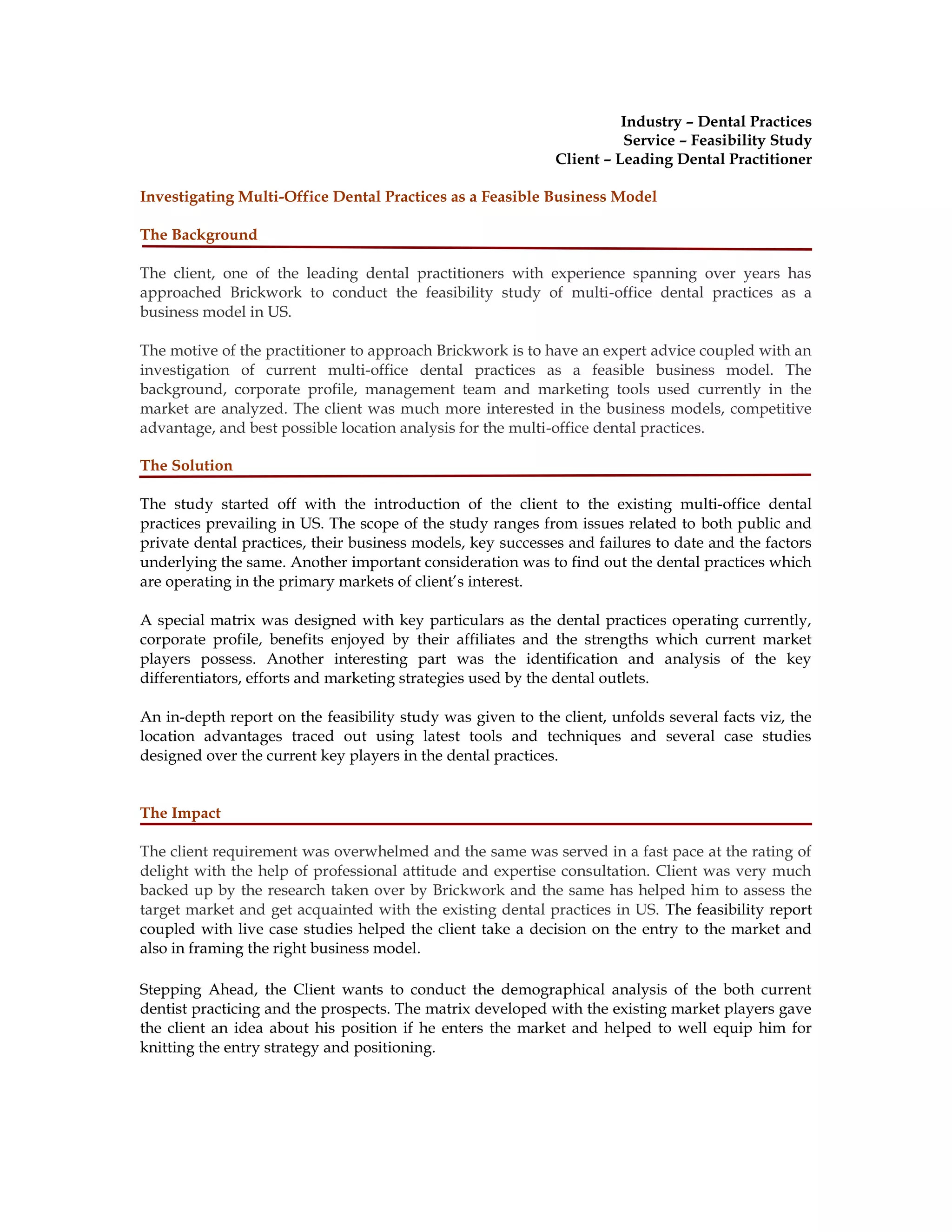 Market research - portfolio | PDF