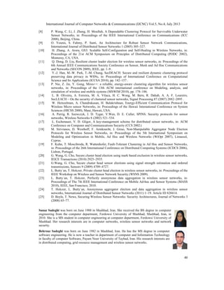 DESIGNING SECURE CLUSTERING PROTOCOL WITH THE APPROACH OF REDUCING ENERGY CONSUMPTION IN ...