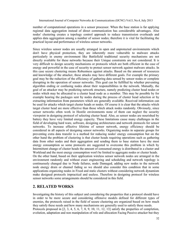 Designing Secure Clustering Protocol With The Approach Of Reducing