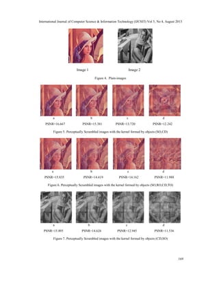 A NOVEL PERCEPTUAL IMAGE ENCRYPTION SCHEME USING GEOMETRIC OBJECTS BASED KERNEL | PPT