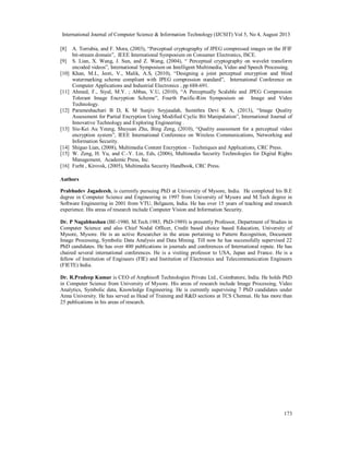 A NOVEL PERCEPTUAL IMAGE ENCRYPTION SCHEME USING GEOMETRIC OBJECTS BASED KERNEL | PPT