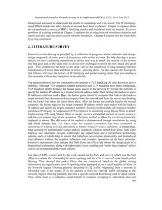 CONTROLLING IP FALSIFYING USING REALISTIC SIMULATION | PDF