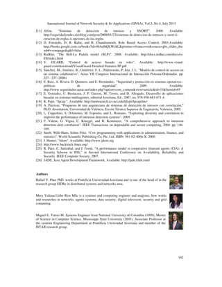 INTERNAL SECURITY ON AN IDS BASED ON AGENTS | PDF