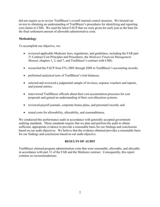 Part B FACP report | PDF