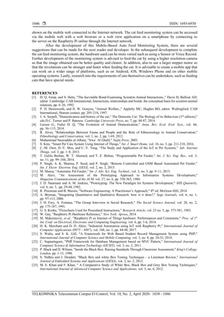 Mobile-based monitoring system for an automatic cat feeder using ...