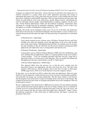 DESIGN AND IMPLEMENTATION OF INTELLIGENT COMMUNITY SYSTEM BASED ON THIN ...