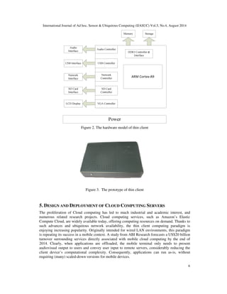 DESIGN AND IMPLEMENTATION OF INTELLIGENT COMMUNITY SYSTEM BASED ON THIN ...